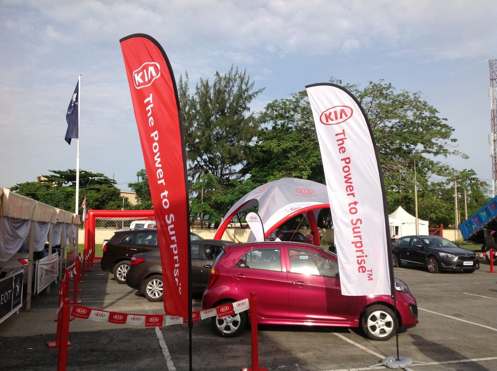 Kia Lagos Motor Fair Exhibition – ABC Inflatables Nigeria